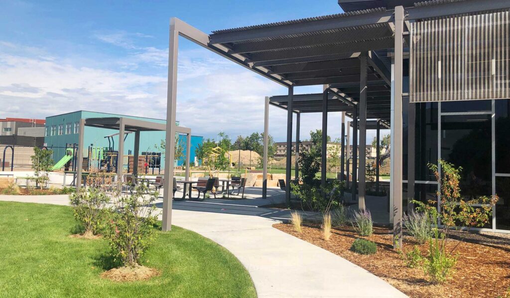 Mapleton Global Leadership Academy - Russell Mills Studios